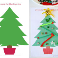 Christmas Play Dough Mats.